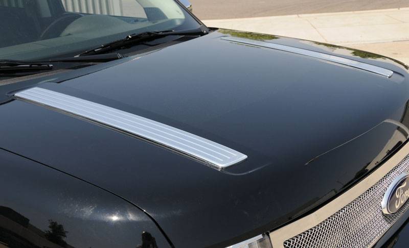 T-REX Ford Flex T1 Series Hood Accents - Billet Chrome Plated | T-REX ...