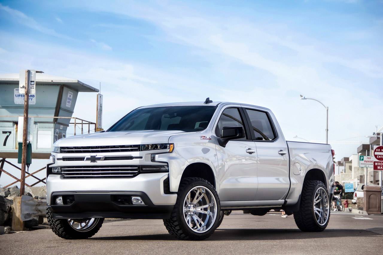 2019 2020 Silverado 1500 Trail Boss RST LT Round Billet Grille