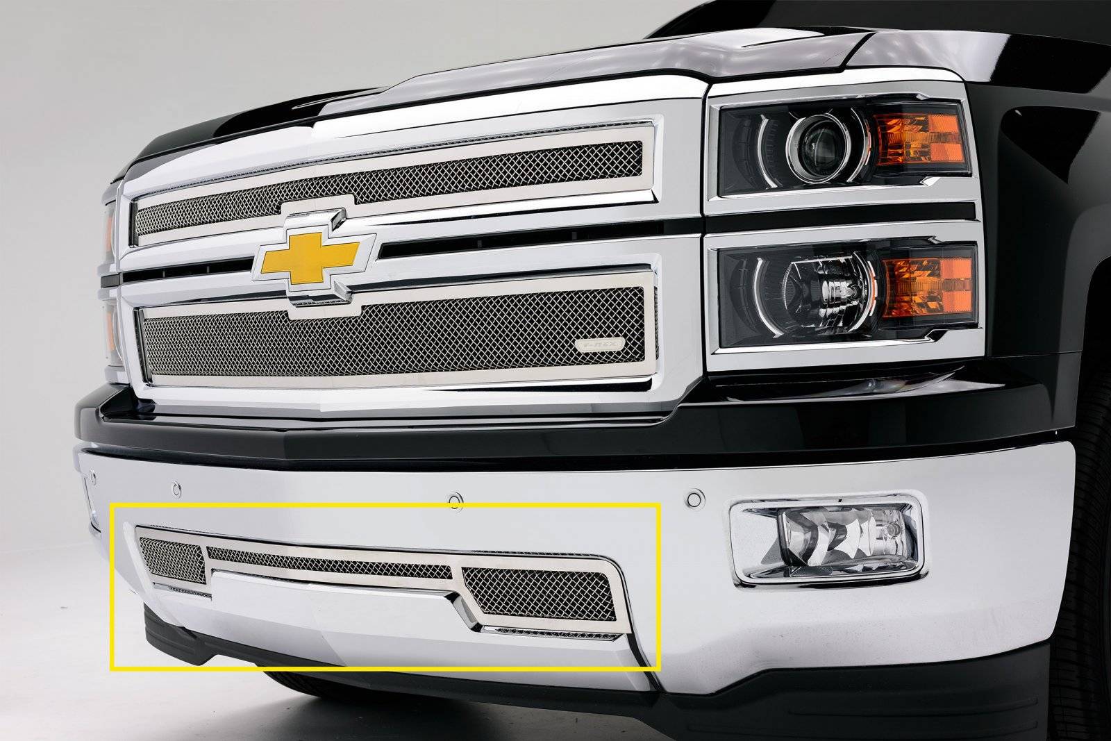 2014-2015 Silverado 1500 Upper Class Series Mesh Bumper Grille ...