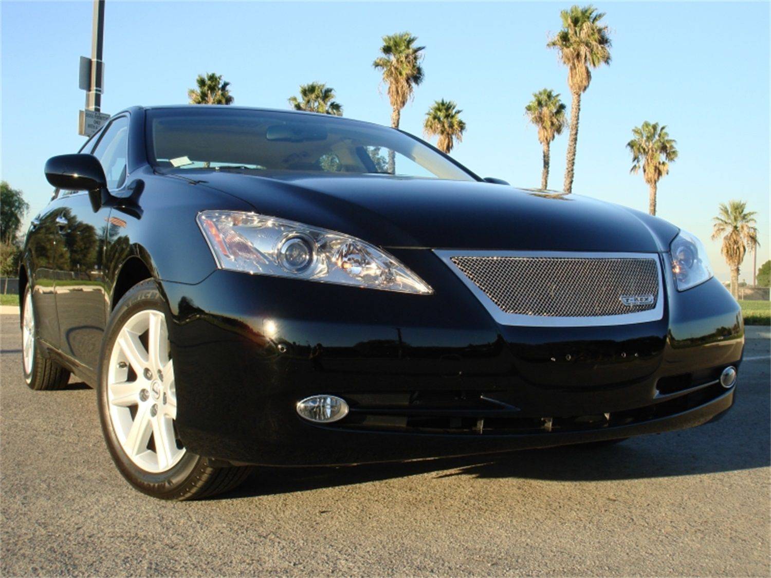 2007-2009 Lexus ES 350 Upper Class Grille, Polished, 1 Pc, Replacement ...