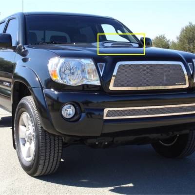 2005-2010 Tacoma Upper Class Hood Scoop, Polished, 1 Pc, Bolt-On - PN ...