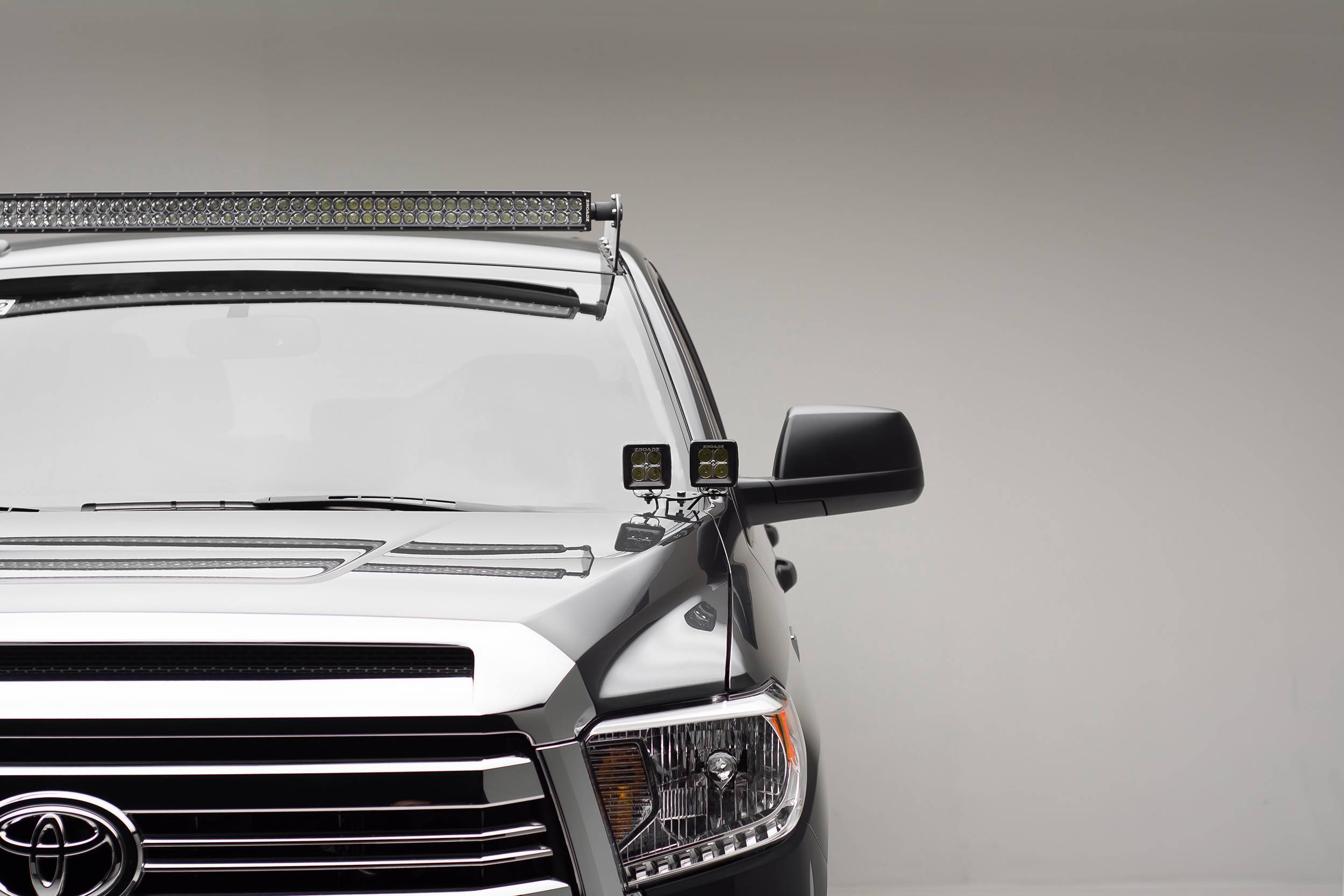 2007-2021 Toyota Tundra Front Roof LED Kit with 50 Inch LED 2007-2021 Toyota Tundra Front Roof LED Kit with 50 Inch LED